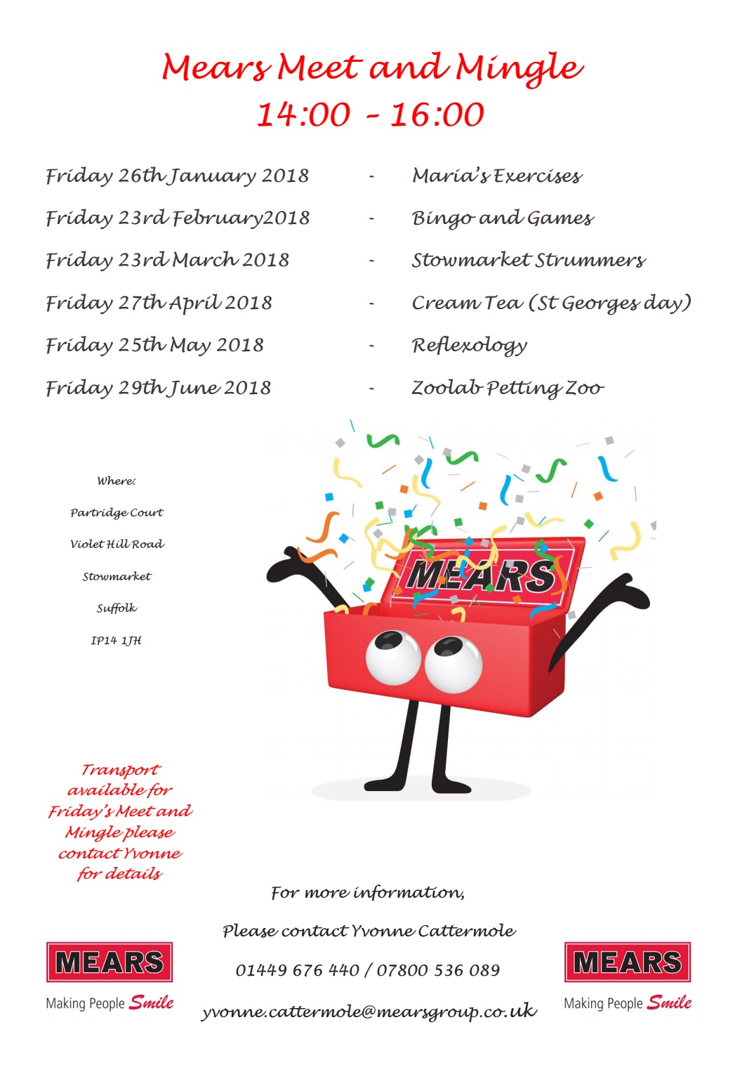 Meet and Mingle Group in Stowmarket – Stonham Aspal Village – Suffolk ...